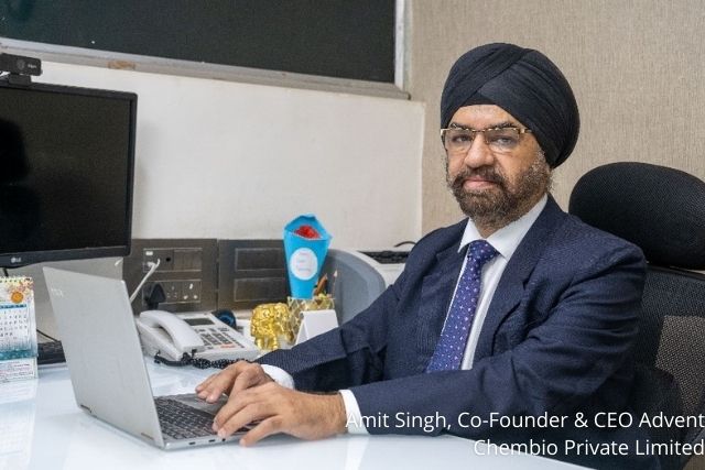 Amit Singh, Co-Founder & CEO at Advent Chembio Private Limited ...