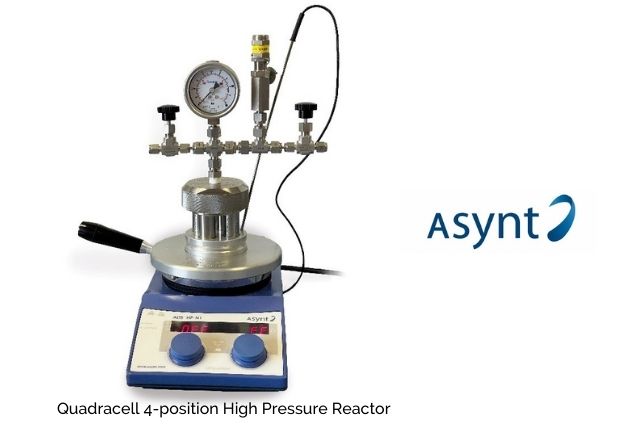 Compact 4-Position High Pressure Benchtop Reactor - Microbioz India