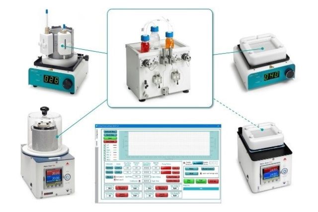 Modular flow chemistry system