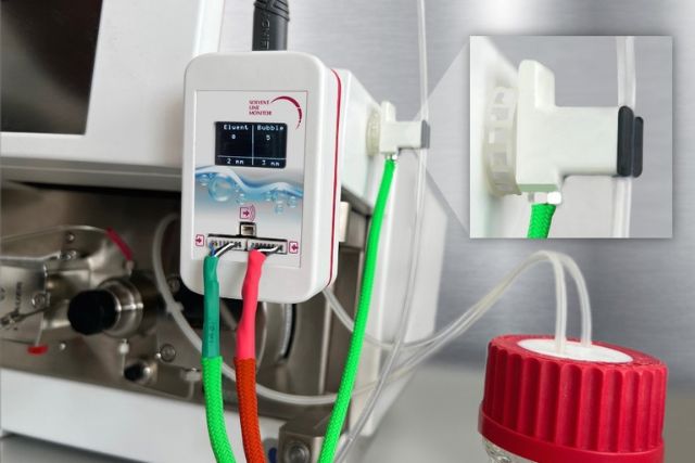 Early detection of gas bubbles improves pump performance