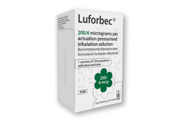 Lupin Launches Luforbec® 100/6 for Adult Asthma and COPD Treatment