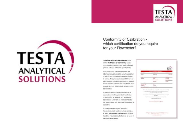Certification for Liquid Flowmeters